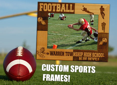 Personalized Frames for Every Athlete from GiftWorksPlus