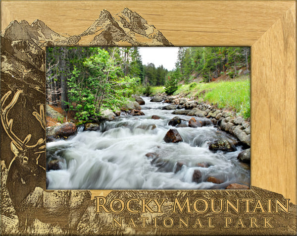 Rocky Mountain National Park Picture Frame, The Rockies Custom Frames ...