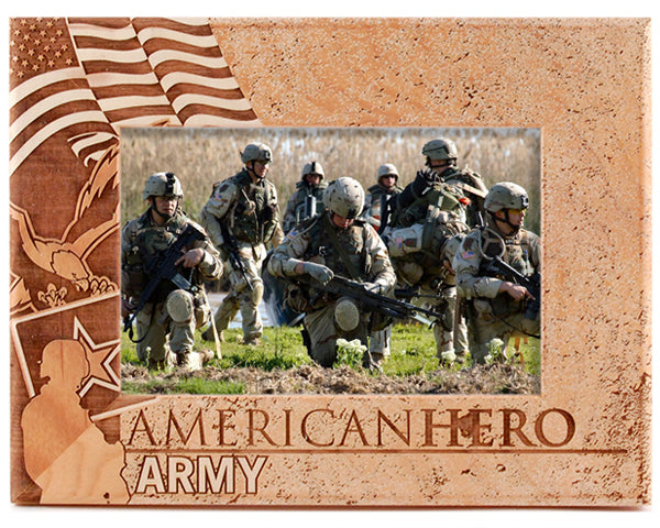 Textured US Army Frame | GiftWorksPlus