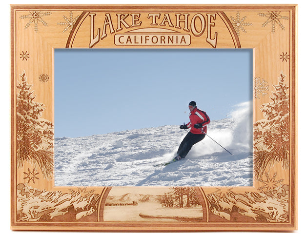 Lake Tahoe Ski Frame | GiftWorksPlus
